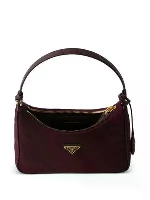Prada Mini Re-edition 2005 Zip Tote Bag - Red