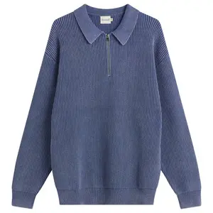 BOUND Acid Wash Half Zip Pullover