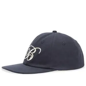 BOUND Script Embroidered Six Panel Cap - Navy