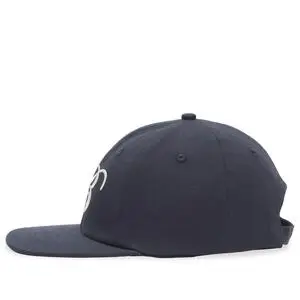 BOUND Script Embroidered Six Panel Cap - Navy