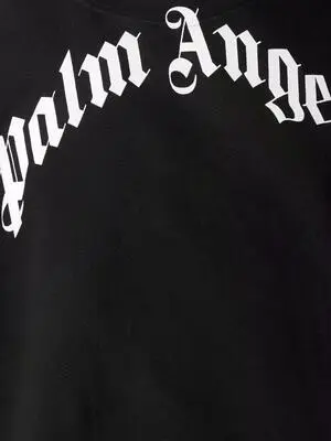 Palm Angels Logo-print Long-sleeve Sweatshirt