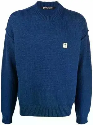 Palm Angels Logo-patch Jumper