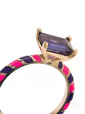 Alice Cicolini 14kt Gold Candy Kimono Sapphire Ring