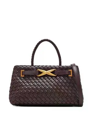 Jw Pei Elora Woven Top-handle Tote Bag - Brown