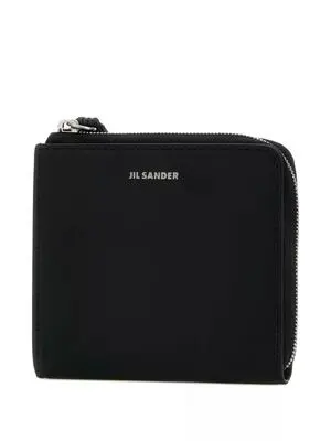 JIL SANDER Grained Texture Zip Purse