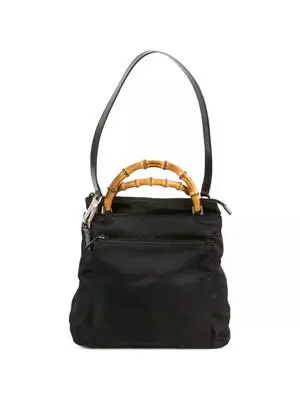 Gucci 2000s Bamboo-handle Shoulder Bag