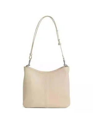 YU MEI Joan Zip Shoulder Bag - Neutrals