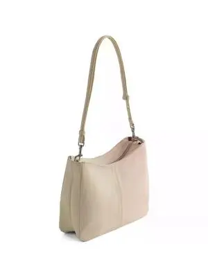 YU MEI Joan Zip Shoulder Bag - Neutrals