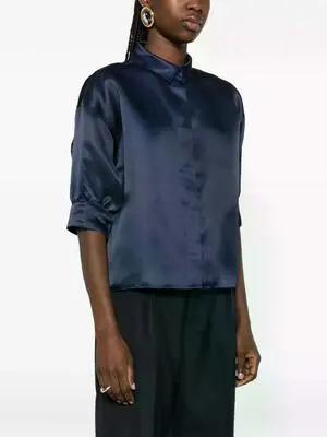 Alberta Ferretti Short-sleeve Shirt - Blue