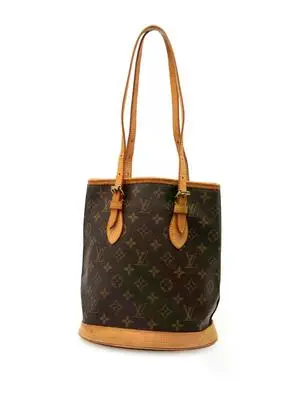 LOUIS VUITTON 2005 Monogram Petit Bucket Bag