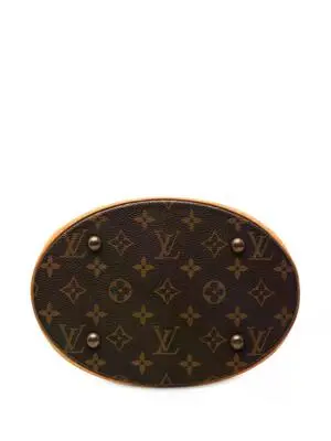 LOUIS VUITTON 2005 Monogram Petit Bucket Bag