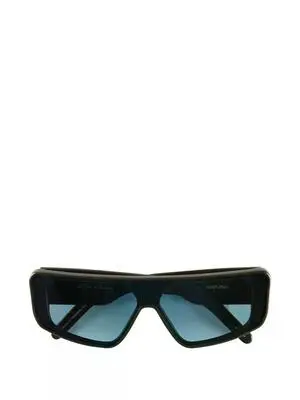 Rick Owens Performa Rectangle Sunglasses - Green