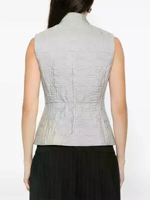 Hermès 2000s Quilted Zip Gilet