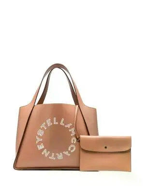 Stella McCartney Broderie Anglaise-logo Tote Bag