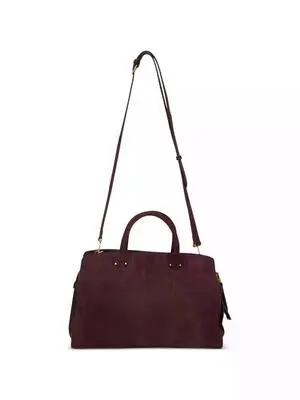 METIER LONDON Top Handle Satchel - Purple