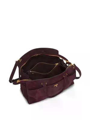 METIER LONDON Top Handle Satchel - Purple