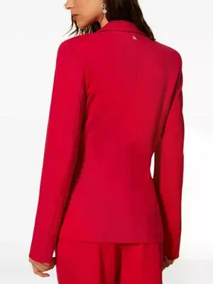 TWINSET Floral-appliqué Blazer - Red