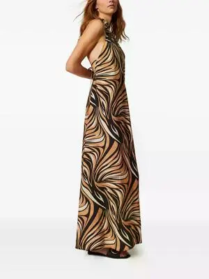 TWINSET Graphic-print Maxi Dress