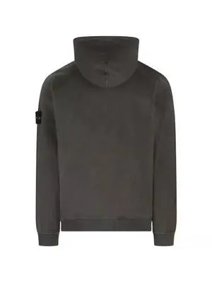 Stone Island Hooded Zip-up - Grey