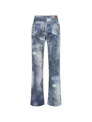 Roberto Cavalli Button-fastening Straight Leg Jeans