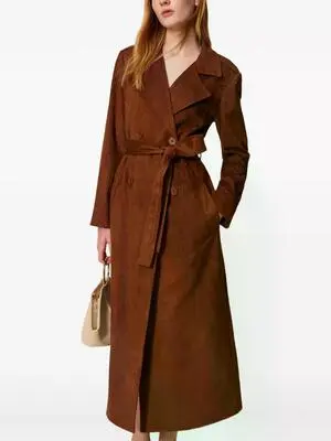 TWINSET Belted Trench Coat