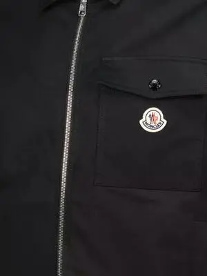Moncler Logo-appliqué Zip Shirt Jacket