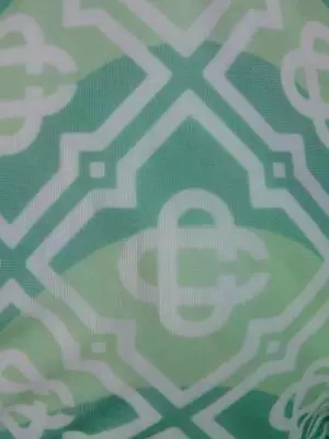 Casablanca Wavy-monogram Tie Bikini Top - Green