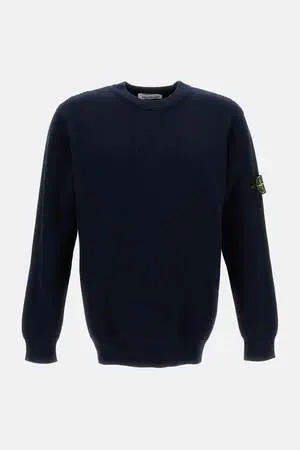 Stone Island Crewneck Sweater - Blue