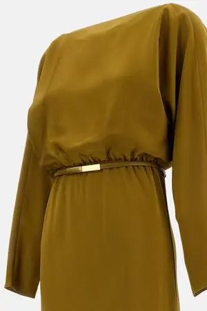 Max Mara Long Sleeve Long Dress