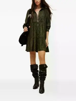 Ba&sh Rosyna Snake-pattern Mini Dress