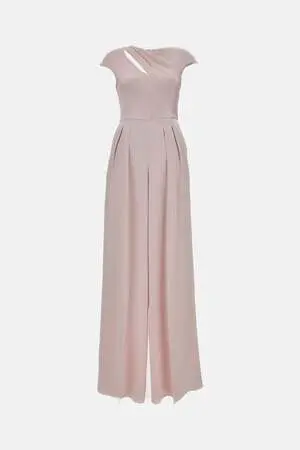 Max Mara Reversible Satin Jumpsuit - Rose