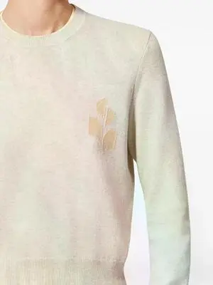 MARANT ETOILE Lanta Logo-detail Pullover - Neutrals