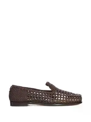 Dragon Diffusion Perforated-pattern Loafers