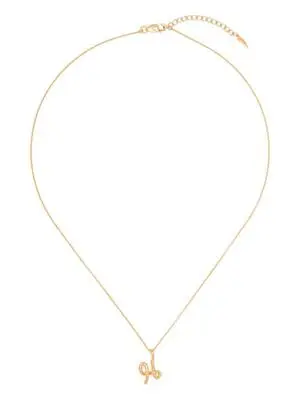 MISSOMA Molten Initial Pendant Necklace - Gold