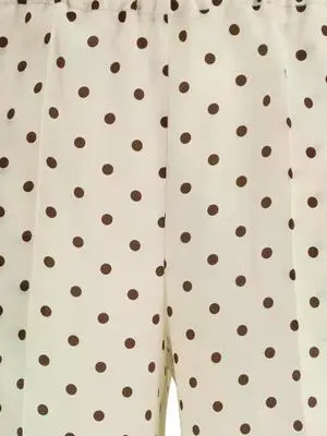 P.a.r.o.s.h Polka Dot Trousers - Neutrals