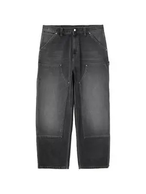Carhartt Work In Progress Black Wash Jeans For Men