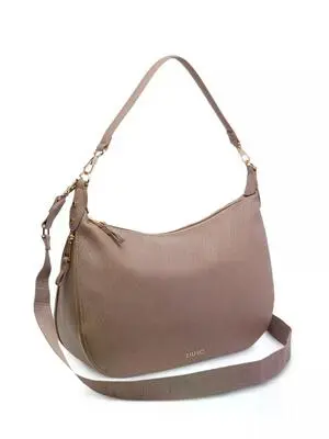 Liu Jo Logo Zip Shoulder Bag - Neutrals