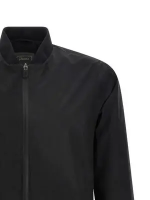 Herno Zip-up Bomber Jacket - Black