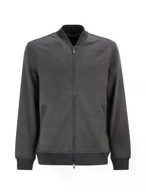 Brunello Cucinelli Zip Ribbed-knit Sweatshirt