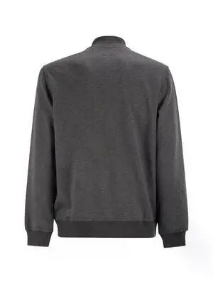 Brunello Cucinelli Zip Ribbed-knit Sweatshirt