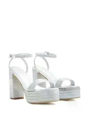 ANDREA GOMEZ Platform Heeled Sandals