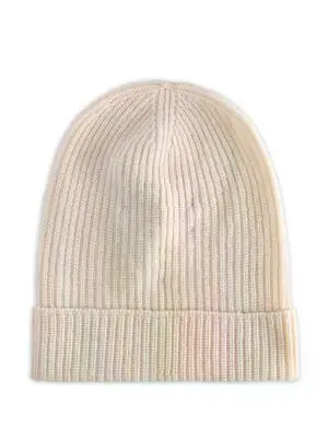 THE ELDER STATESMAN Ribbed Knit Hat - Neutrals