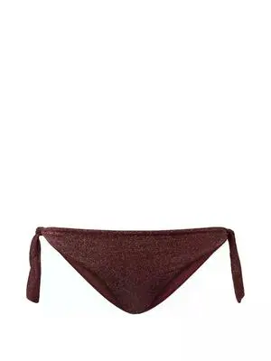 TWINSET Tie-fastening Bikini Bottom - Purple