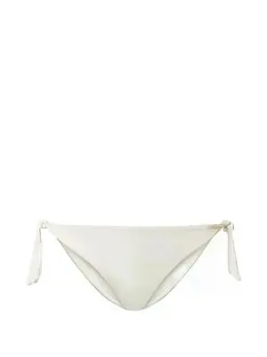 TWINSET Logo-detail Bikini Thong - White