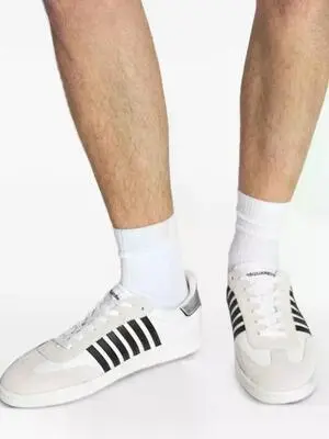 Dsquared2 Stripe-detail Sneakers - White