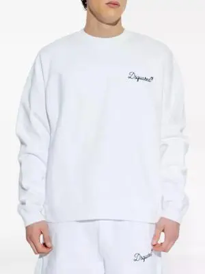 Dsquared2 Logo-detail Crew-neck Sweatshirt