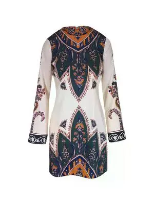 Veronica Beard Cromwell Printed Mini Dress