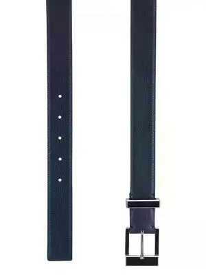 Khaite Manhattan Buckle Leather Belt - Blue