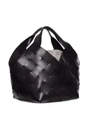 Dragon Diffusion Small Braided-design Tote Bag - Black