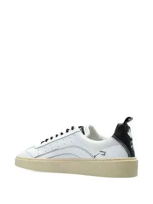 Dsquared2 Appliqué Leather Sneakers